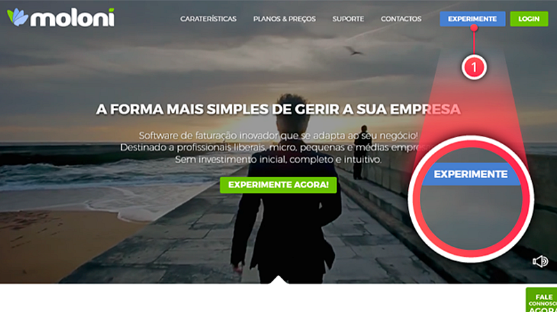 Como subscrever o Moloni | Moloni | Software de Facturação Online