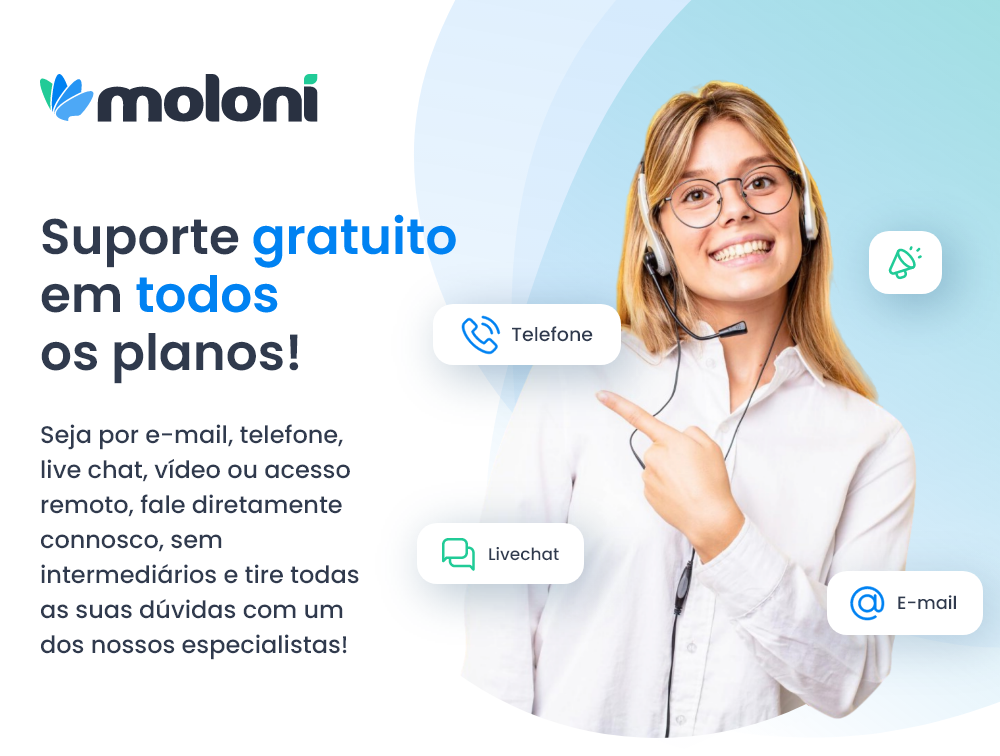 Suporte no Moloni | Software de Faturação Online